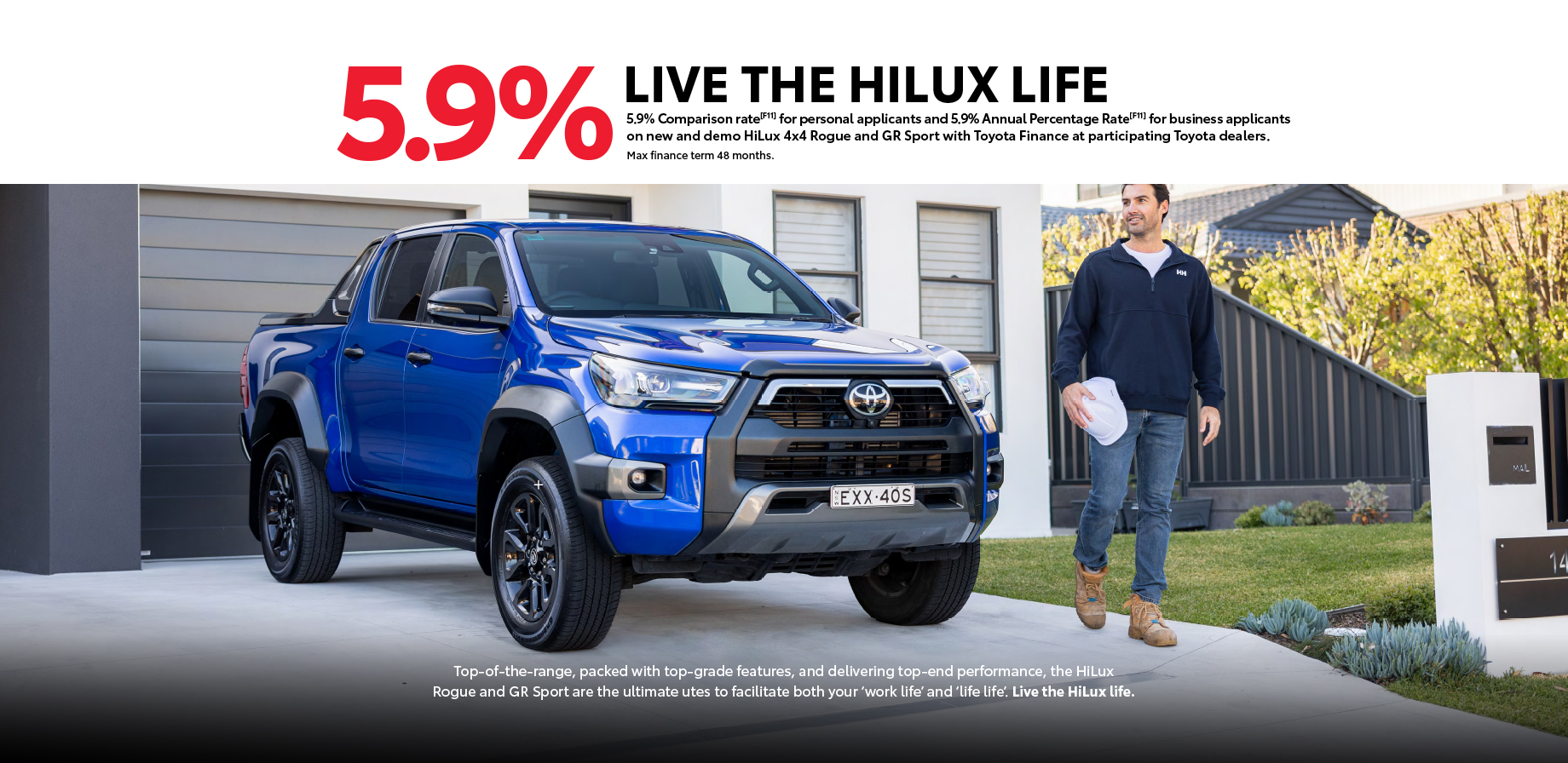 Hilux 4x4 Rogue 48V Double-Cab Pick-Up | Sydney City Toyota
